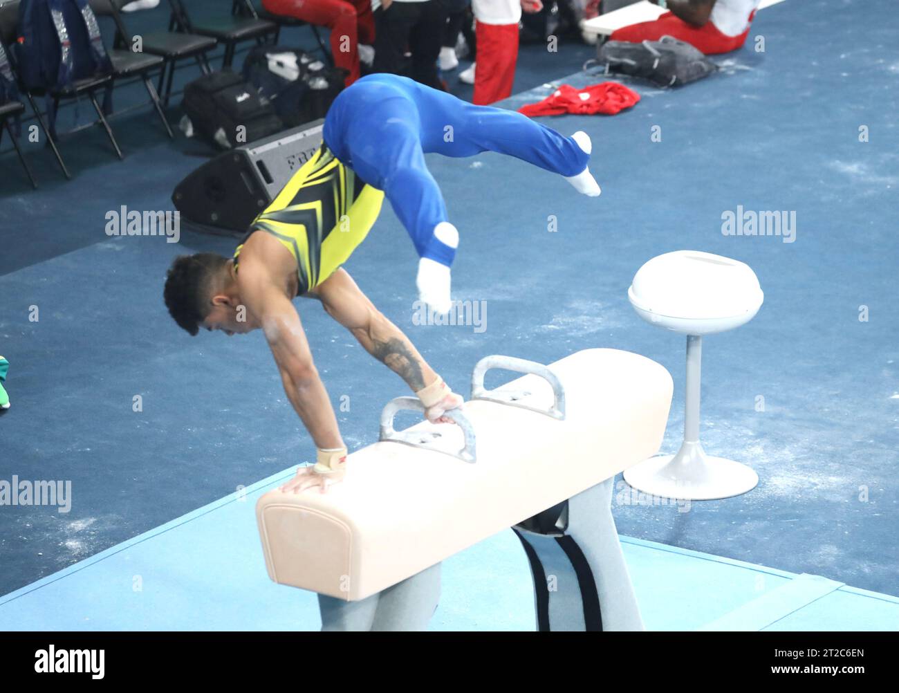 Santiago, Chile. 18th Oct, 2023. (INT) Brazilian Athletes during ...