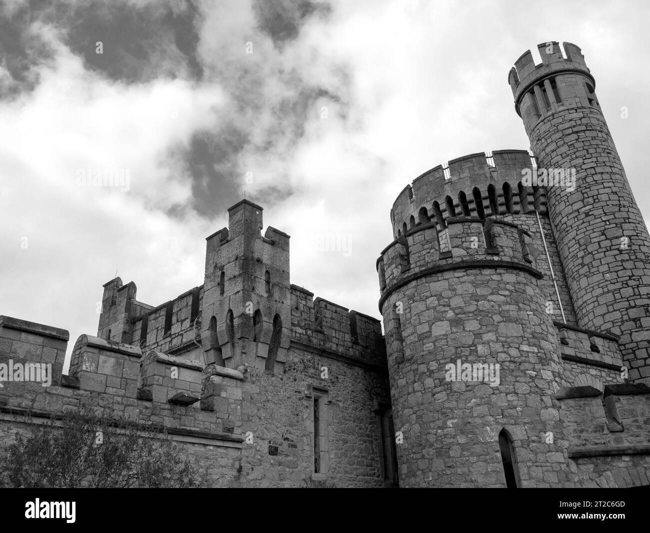 Old celtic castle tower, Blackrock castle in Ireland. Blackrock ...
