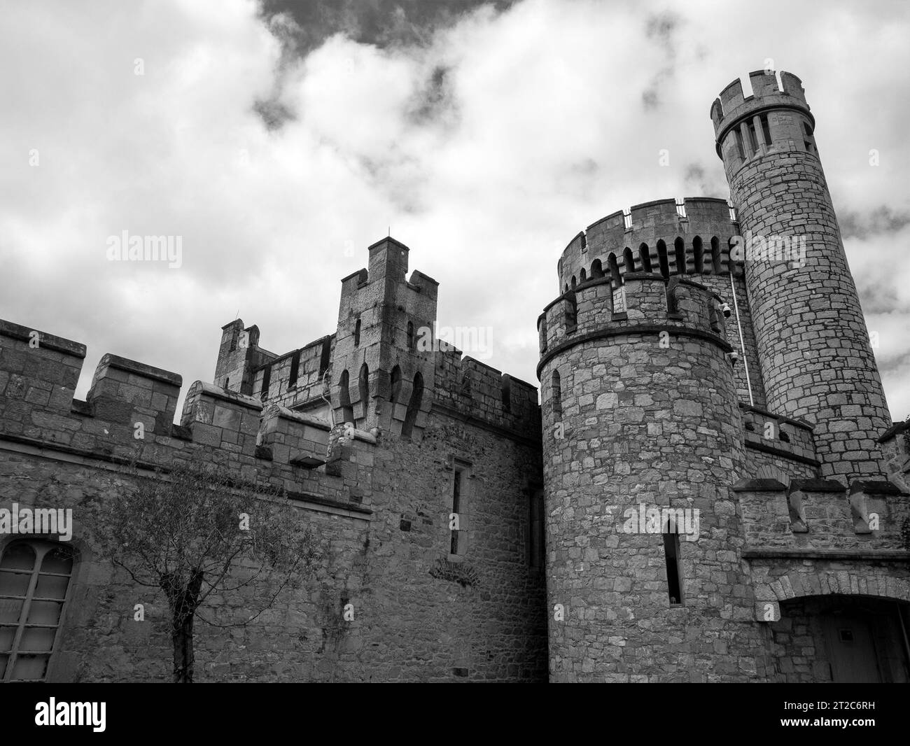 Old celtic castle tower, Blackrock castle in Ireland. Blackrock ...