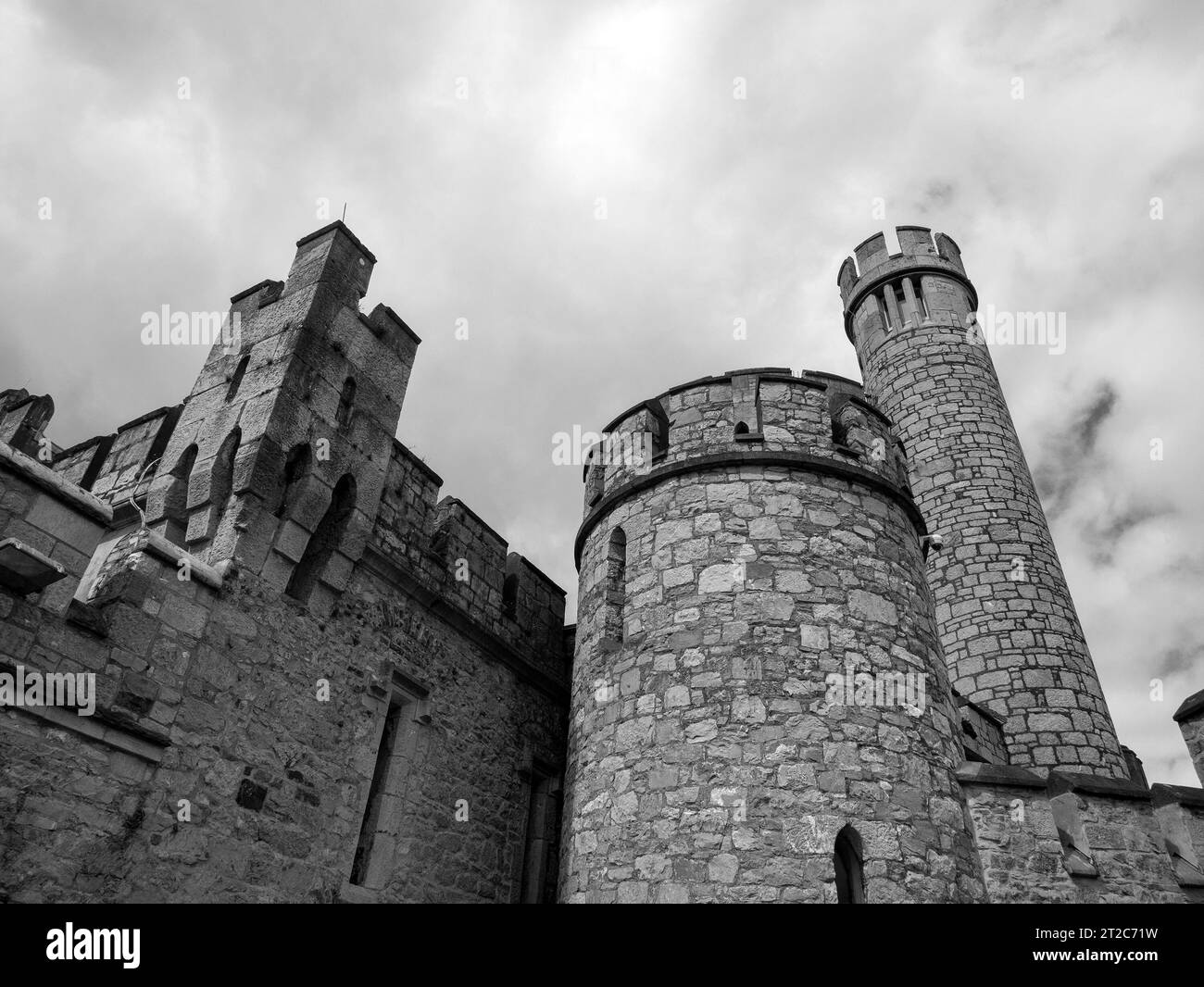 Old celtic castle tower, Blackrock castle in Ireland. Blackrock ...