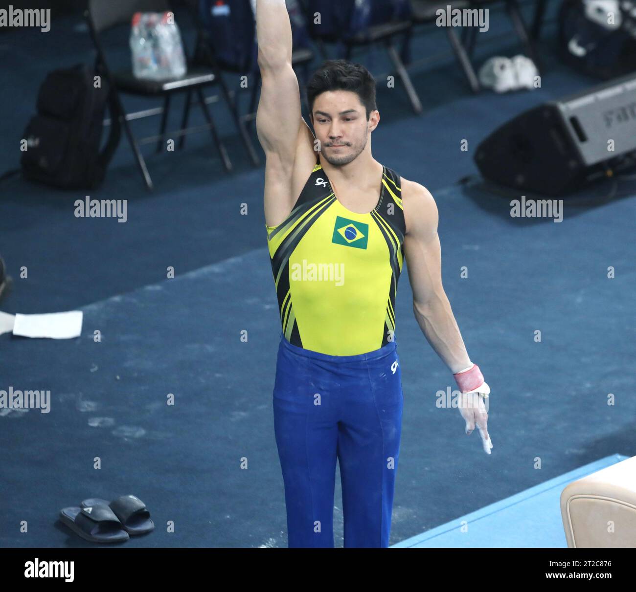 Santiago, Chile. 18th Oct, 2023. (INT) Brazilian Athletes during ...