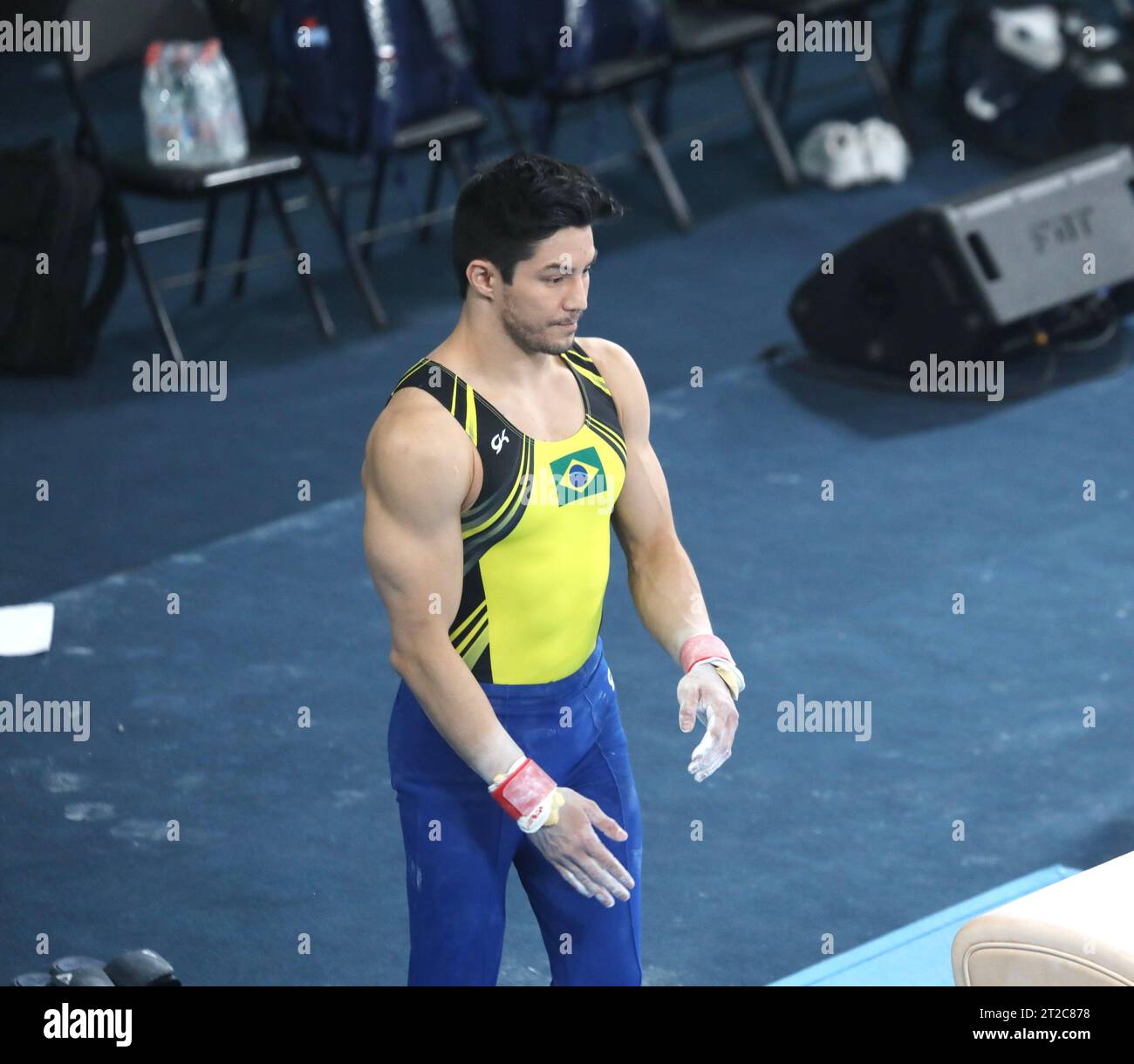 Santiago, Chile. 18th Oct, 2023. (INT) Brazilian Athletes during ...