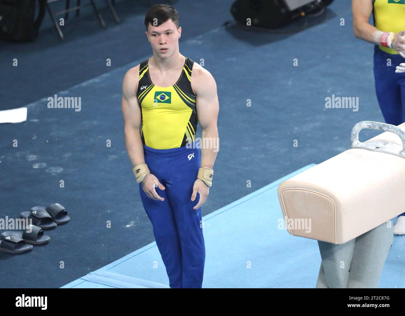 Santiago, Chile. 18th Oct, 2023. (INT) Brazilian Athletes during ...