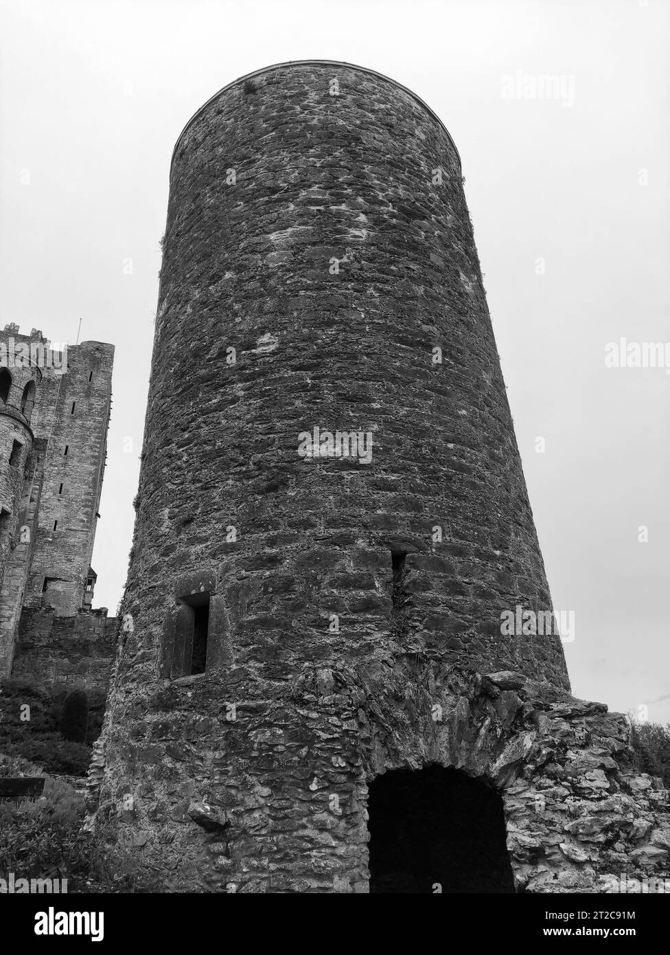 Old celtic tower, Blarney castle in Ireland, ancient architecture ...