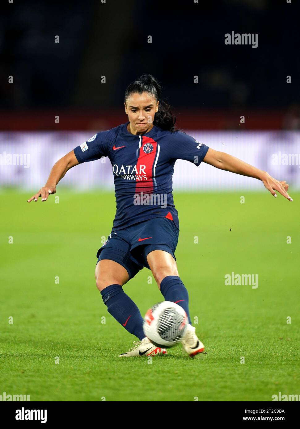 Paris Saint-Germain's Sakina Karchaoui during the UEFA Women's ...