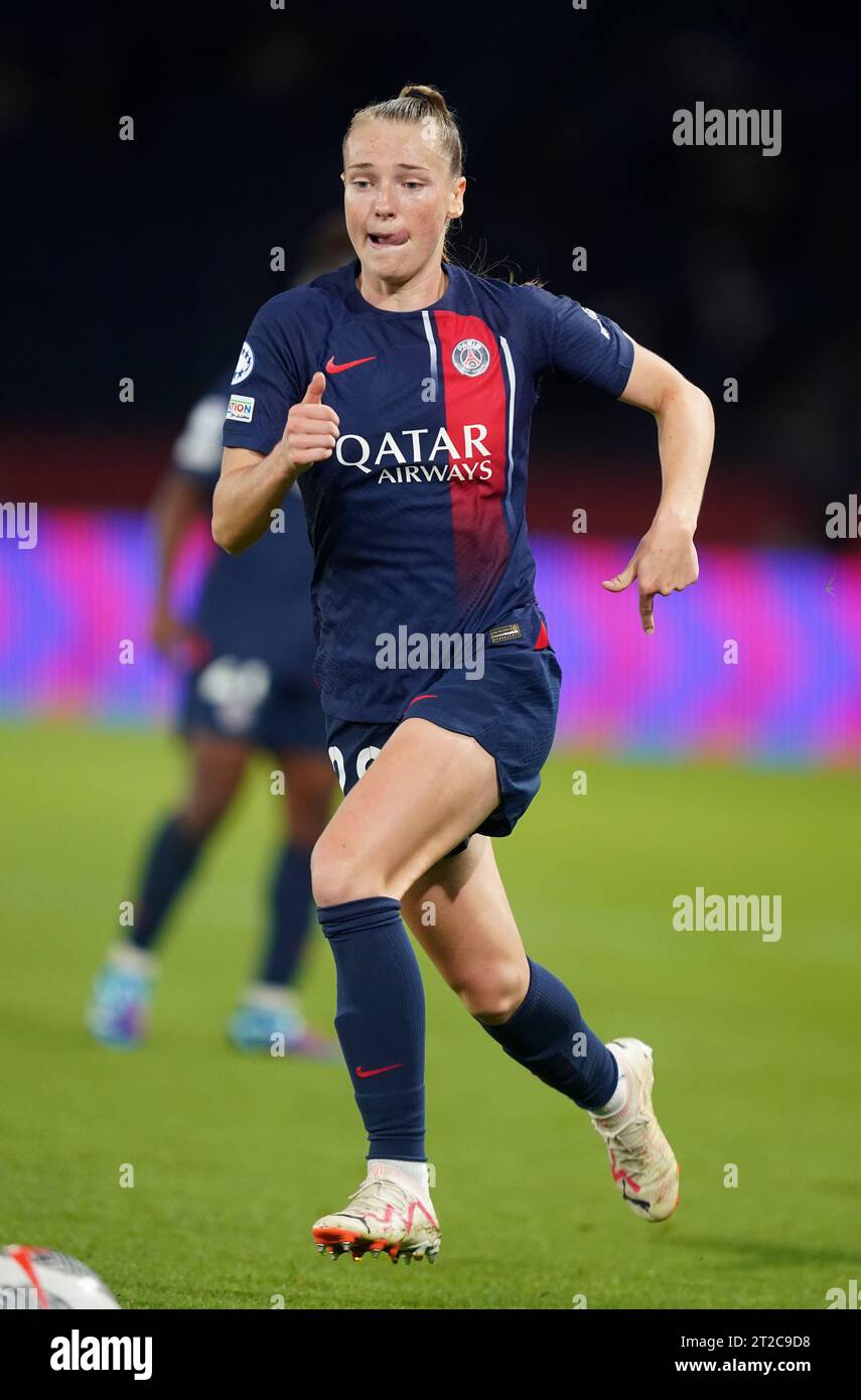 Paris Saint-Germain's Jade Le Guilly during the UEFA Women's Champions ...