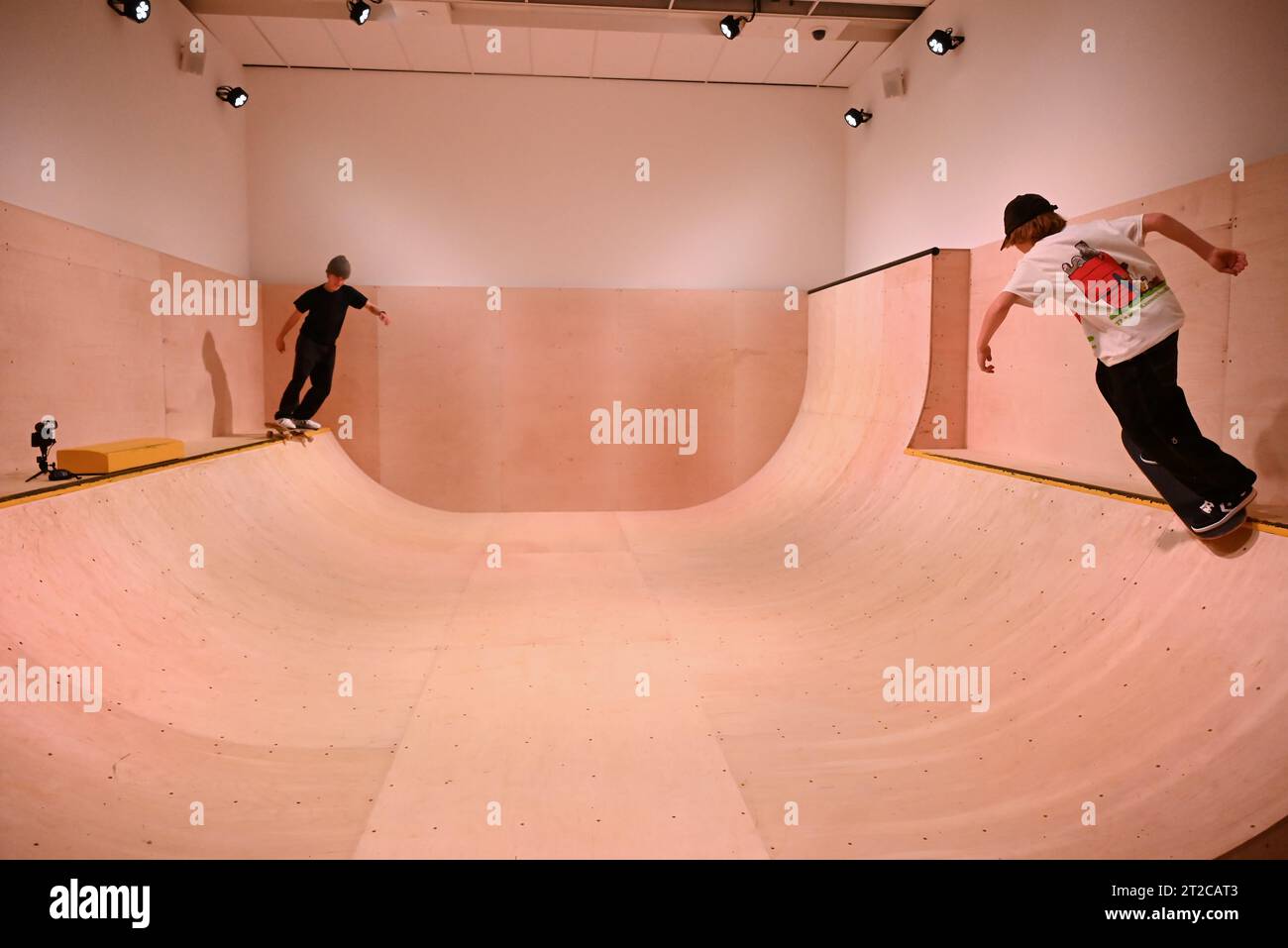 The exhibition will showcase innovative skateboards and components and ...
