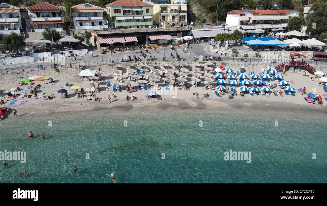 Parga Town Greece, Kryoneri Beach Tourist Destination In Epirus ...