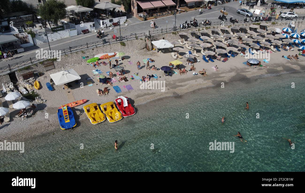 Parga Town Greece, Kryoneri Beach Tourist Destination In Epirus ...