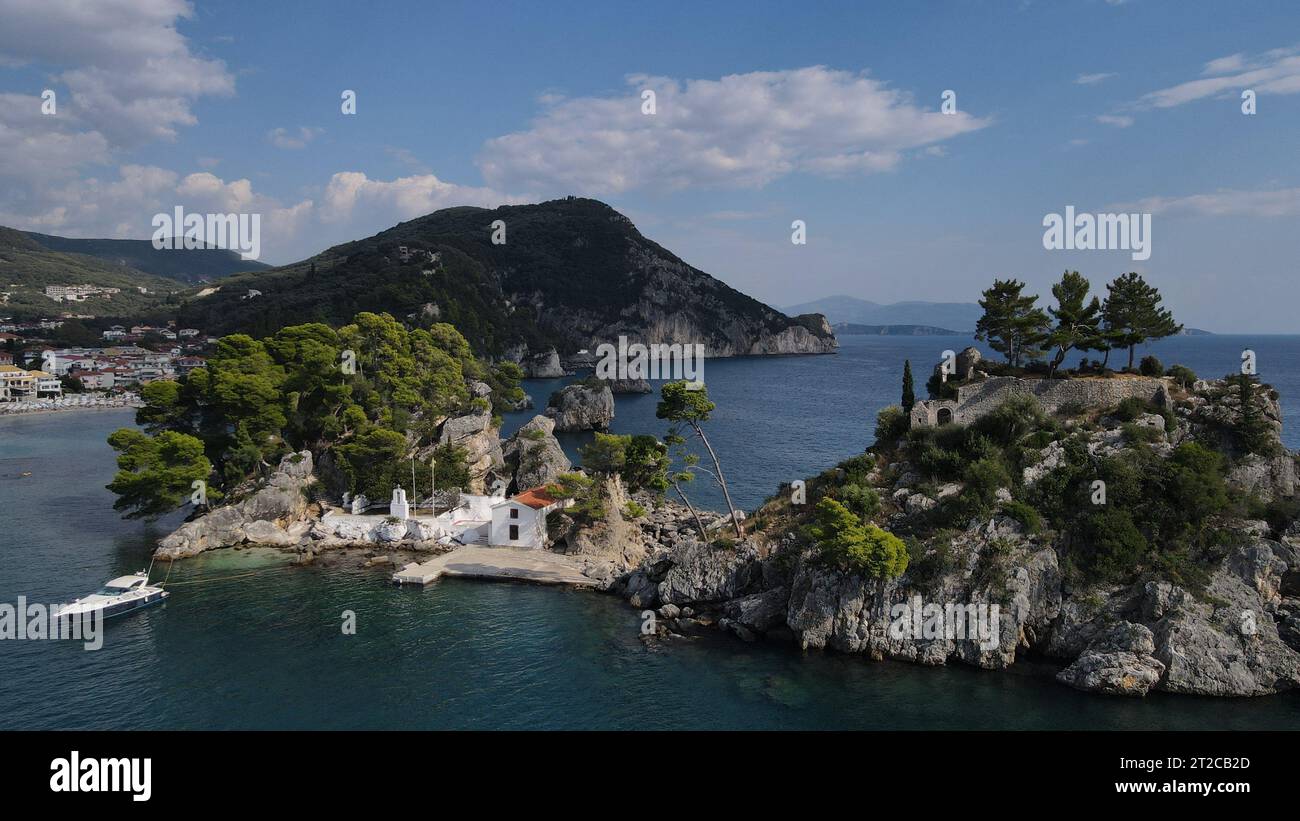 Parga Town Greece, Kryoneri Beach Tourist Destination In Epirus ...