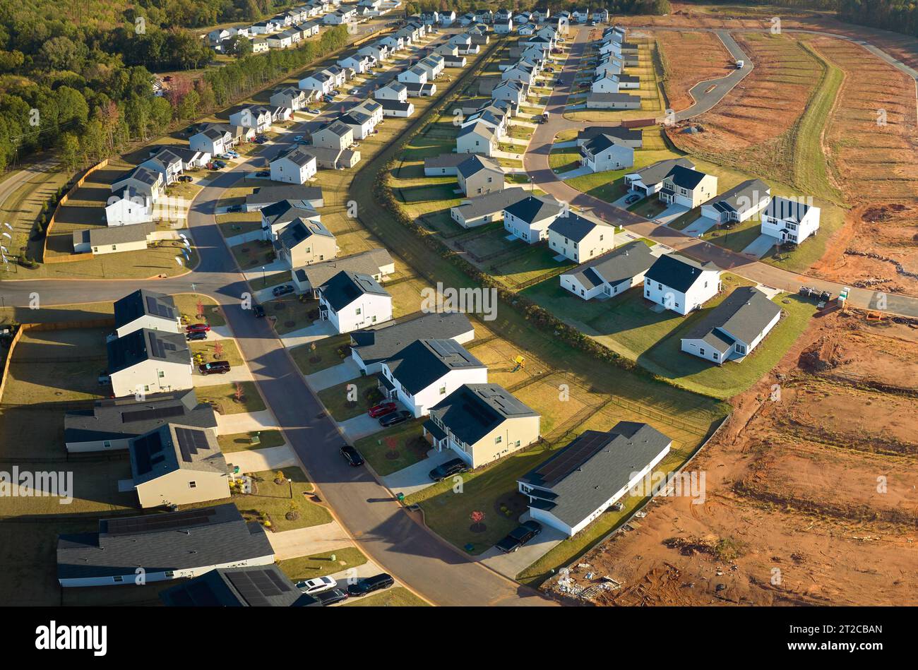 Suburban layout hi-res stock photography and images - Alamy
