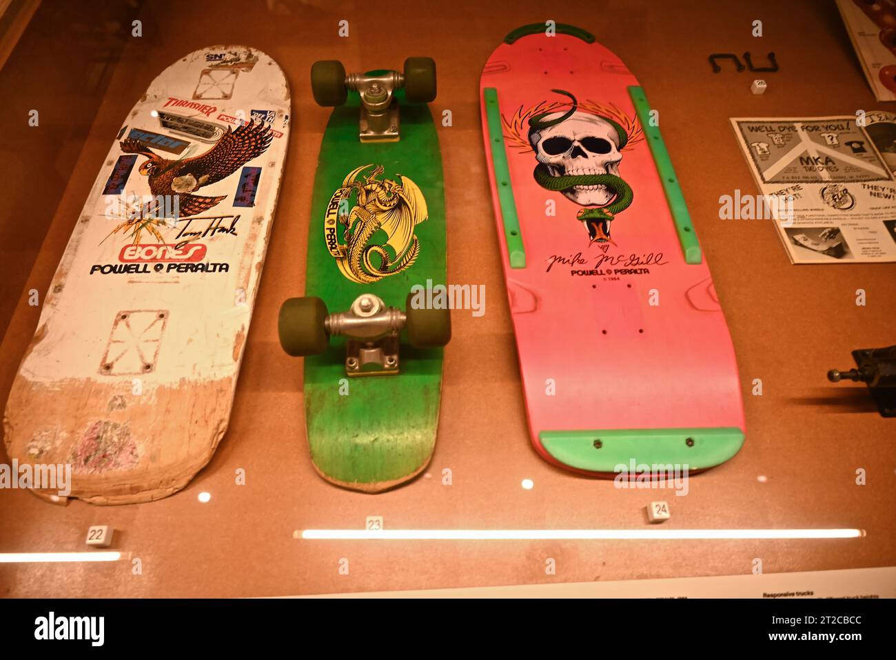 The exhibition will showcase innovative skateboards and components and ...