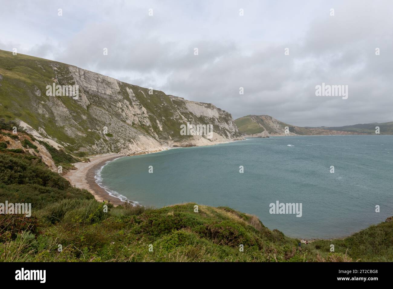 Landscape photo of Mupe bay on the Jurassic coast in Dorset Stock Photo ...