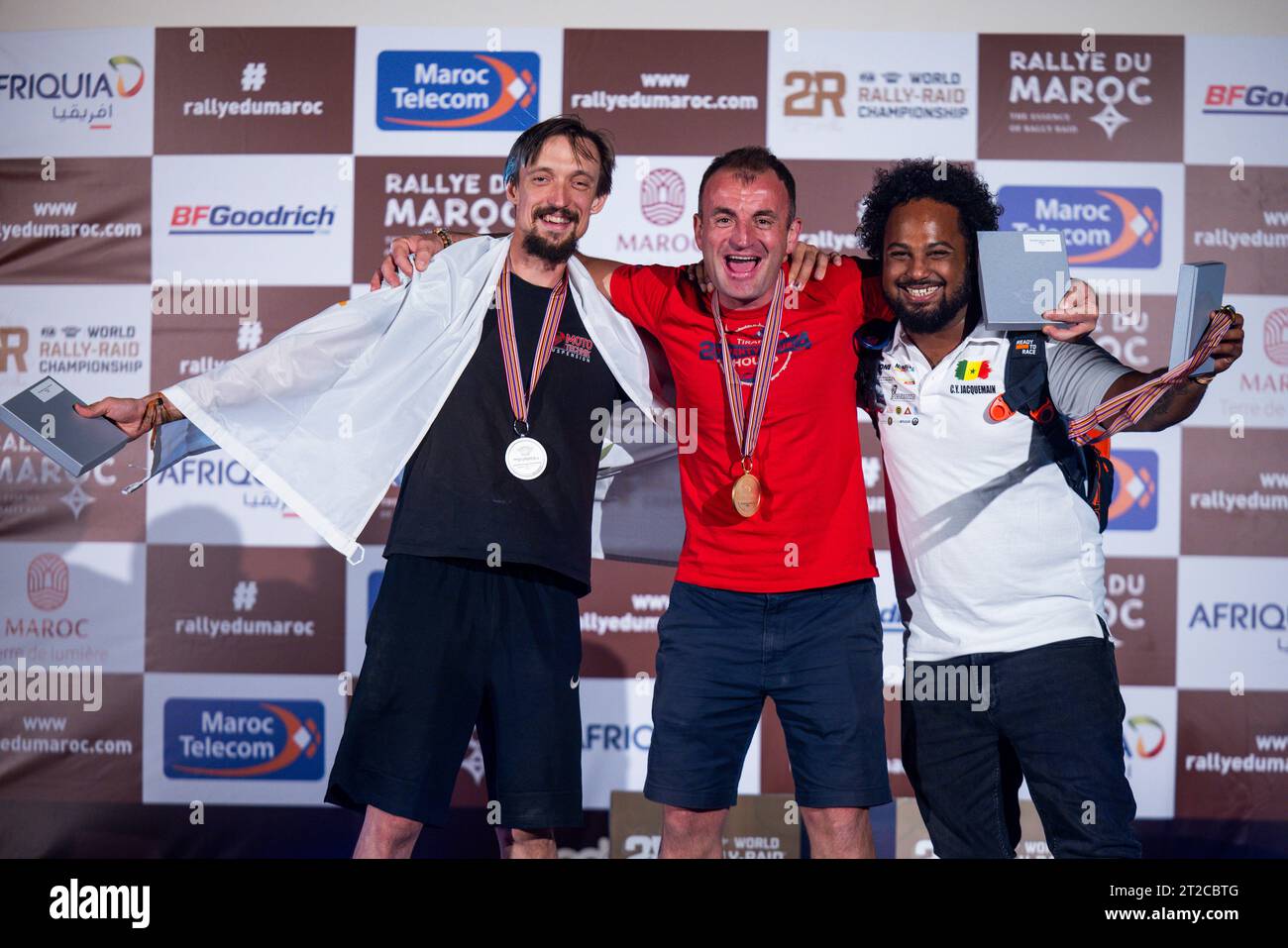 Merzouga, Maroc. 18th Oct, 2023. CHEPURKO Alexander (usa), Moto Technik ...