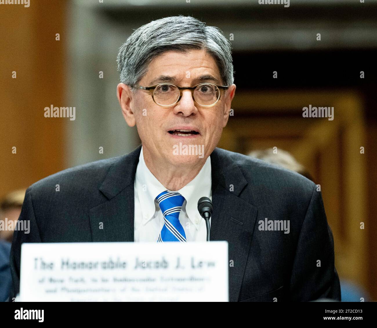 October 18, 2023, Washington, District of Columbia, USA: JACK LEW, of ...