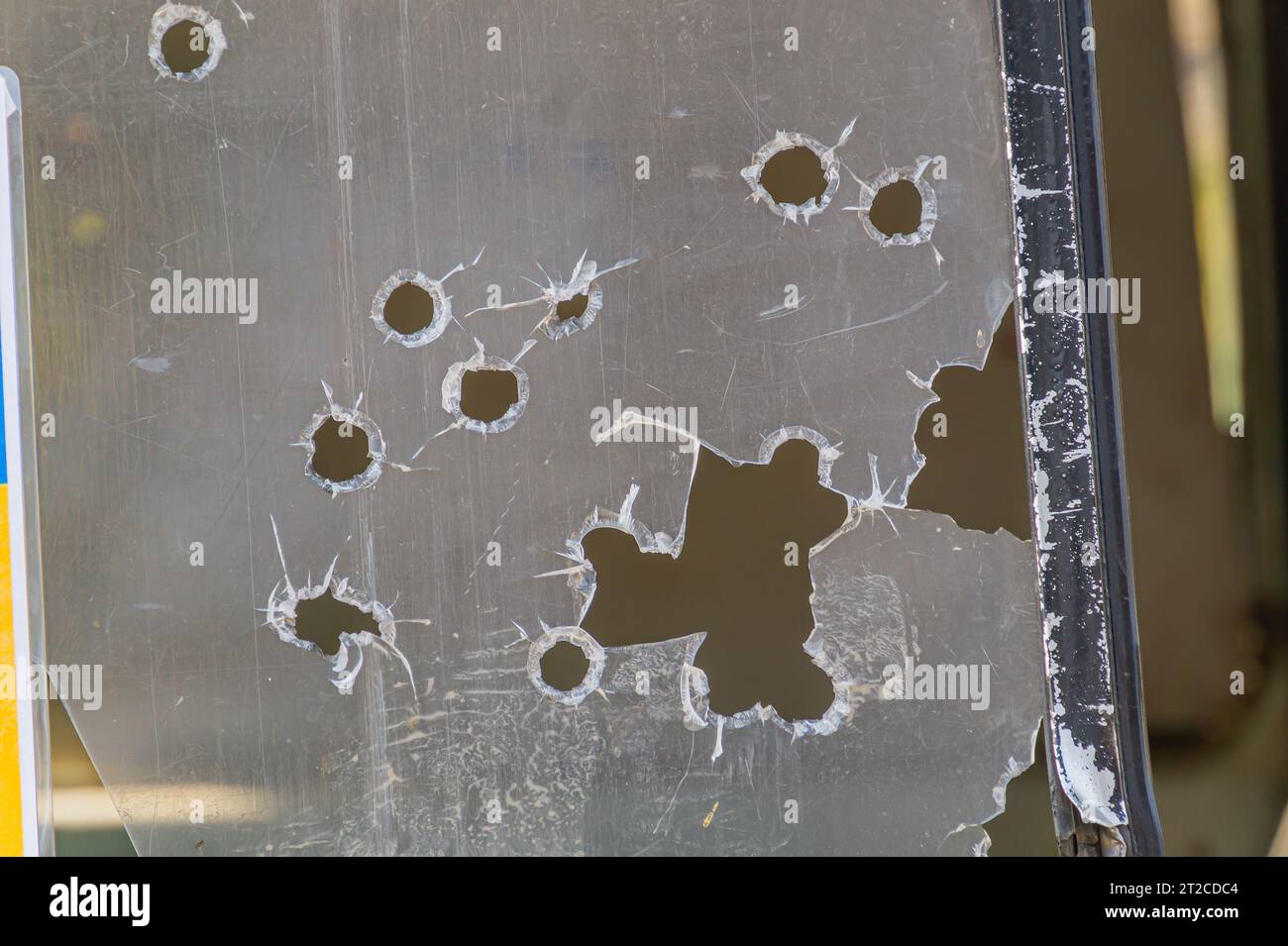 background bullet hole glass abstract crime gun shot. bullet wounds on ...