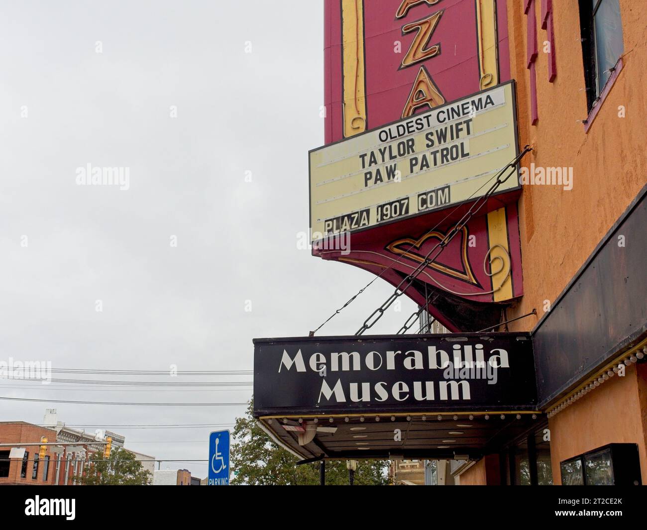Ottawa, Kansas - October 14, 2023: Taylor Swift Eras Tour on Marquee at ... Ottawa, Kansas - October 14, 2023: Taylor Swift Eras Tour on Marquee at ...