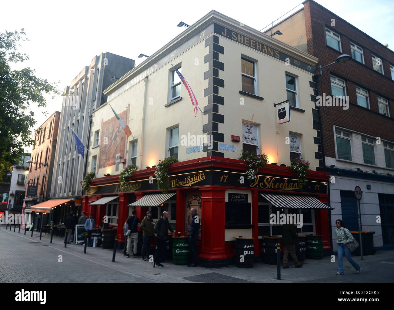 Dublin, Ireland. 29th Sep, 2023. 20230929: Exterior view of J. SheehanÃ ...