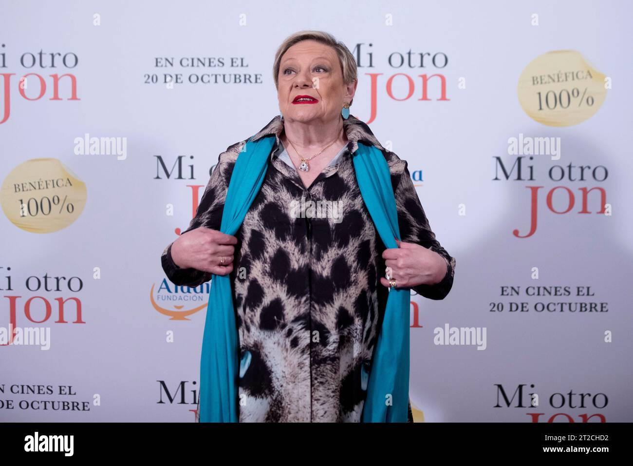 Madrid, Spain. 18th Oct, 2023. Marisol Ayuso attends the Mi Otro Jon ...