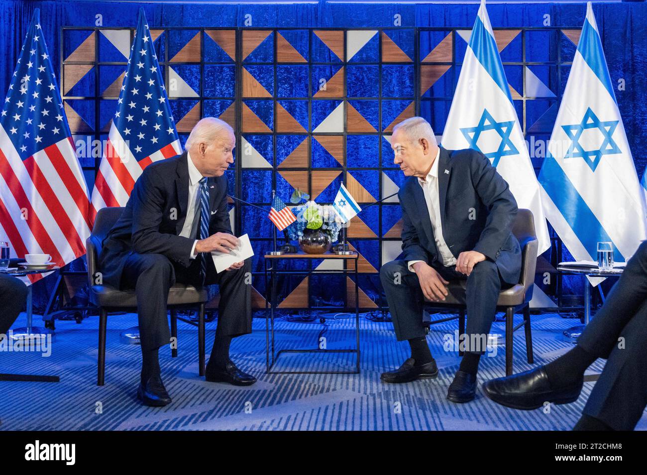 Tel Aviv, Tel Aviv, Israel. 18th Oct, 2023. President of the United ...