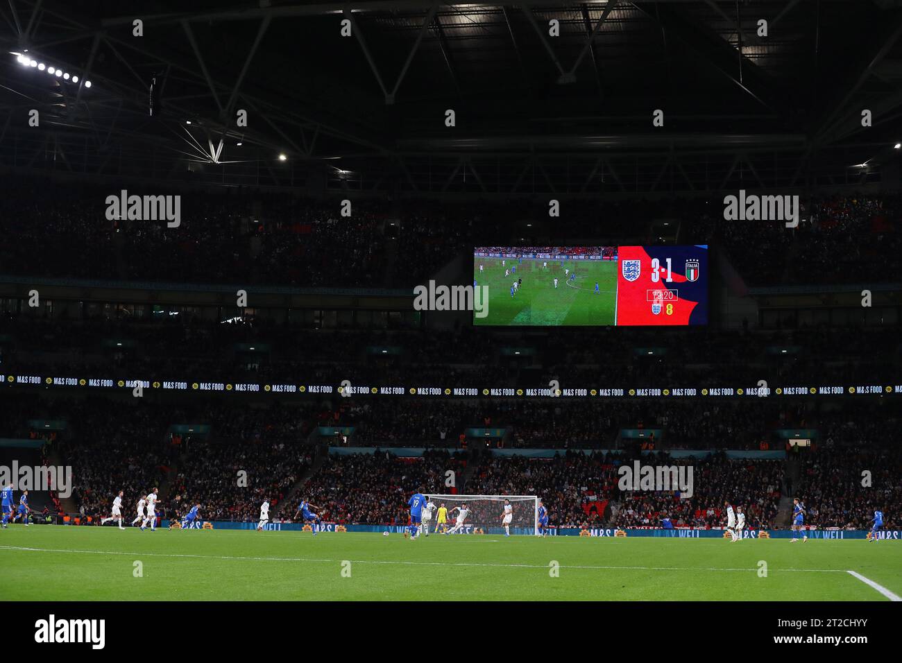 London, UK. 17th Oct, 2023. A general view during the game with ...