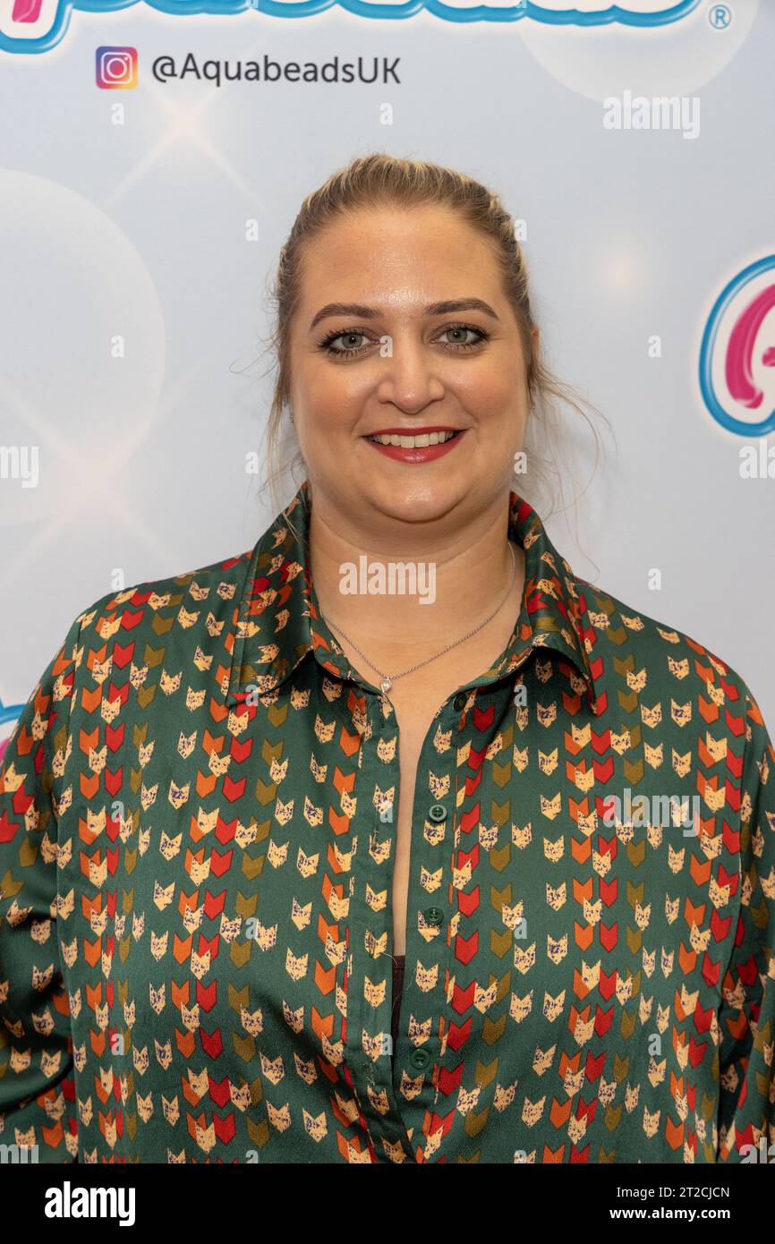 Guests attend the Aquabeads Nail Studio Launch at The Townhouse Covent ...