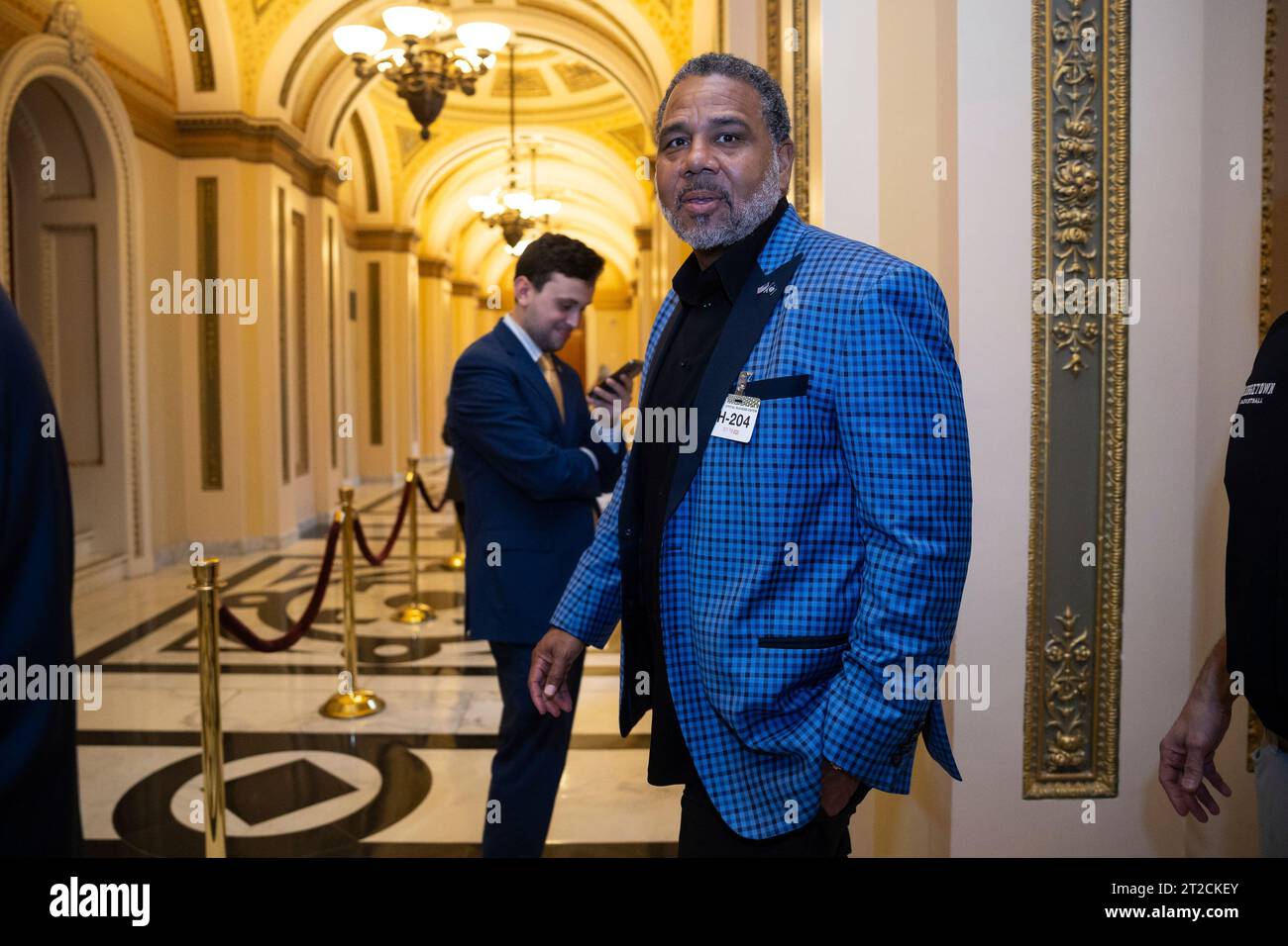 Georgetown University Men's Basketball Coach Ed Cooley is seen at the U ...