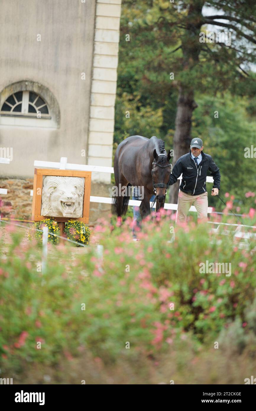 Albert HERMOSO FARRAS of Spain with Pantera Pomes during the first ...