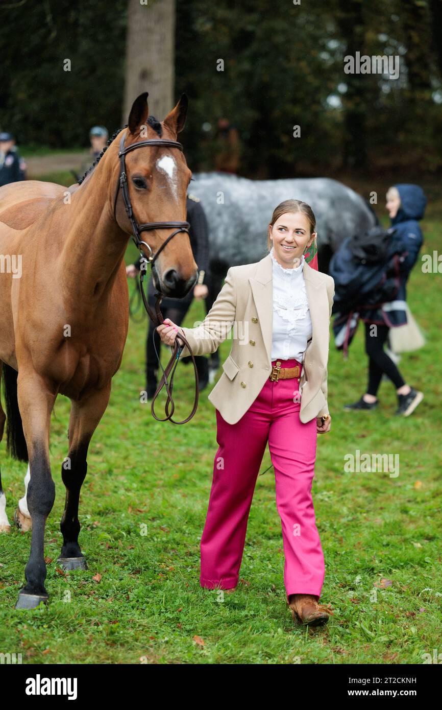 Phoebe LOCKE of Great Britain with Renkum Jitterbug during the first ...