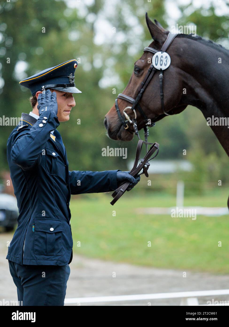 Calvin BÖCKMANN of Germany with Dexter Frh during the first horse ...