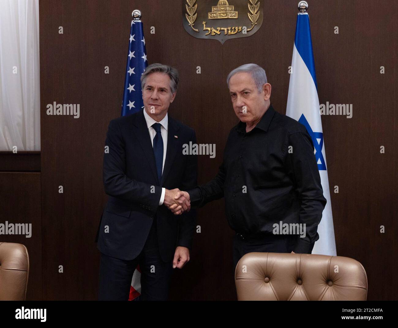 Secretary of State Antony J. Blinken meets with Israeli Prime Minister ...
