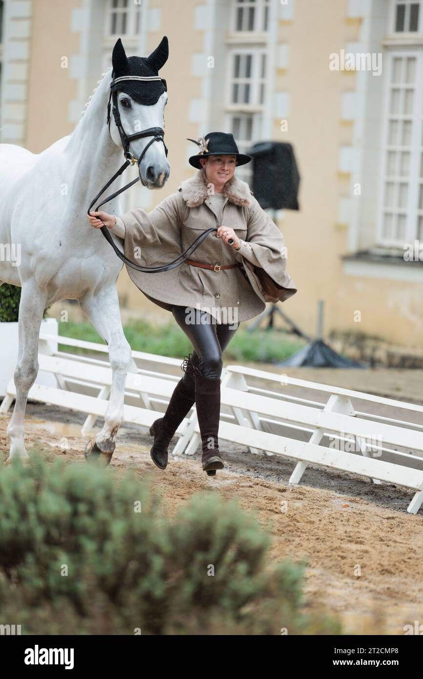 Samantha LISSINGTON of New Zealand with Quantas R during the first ...