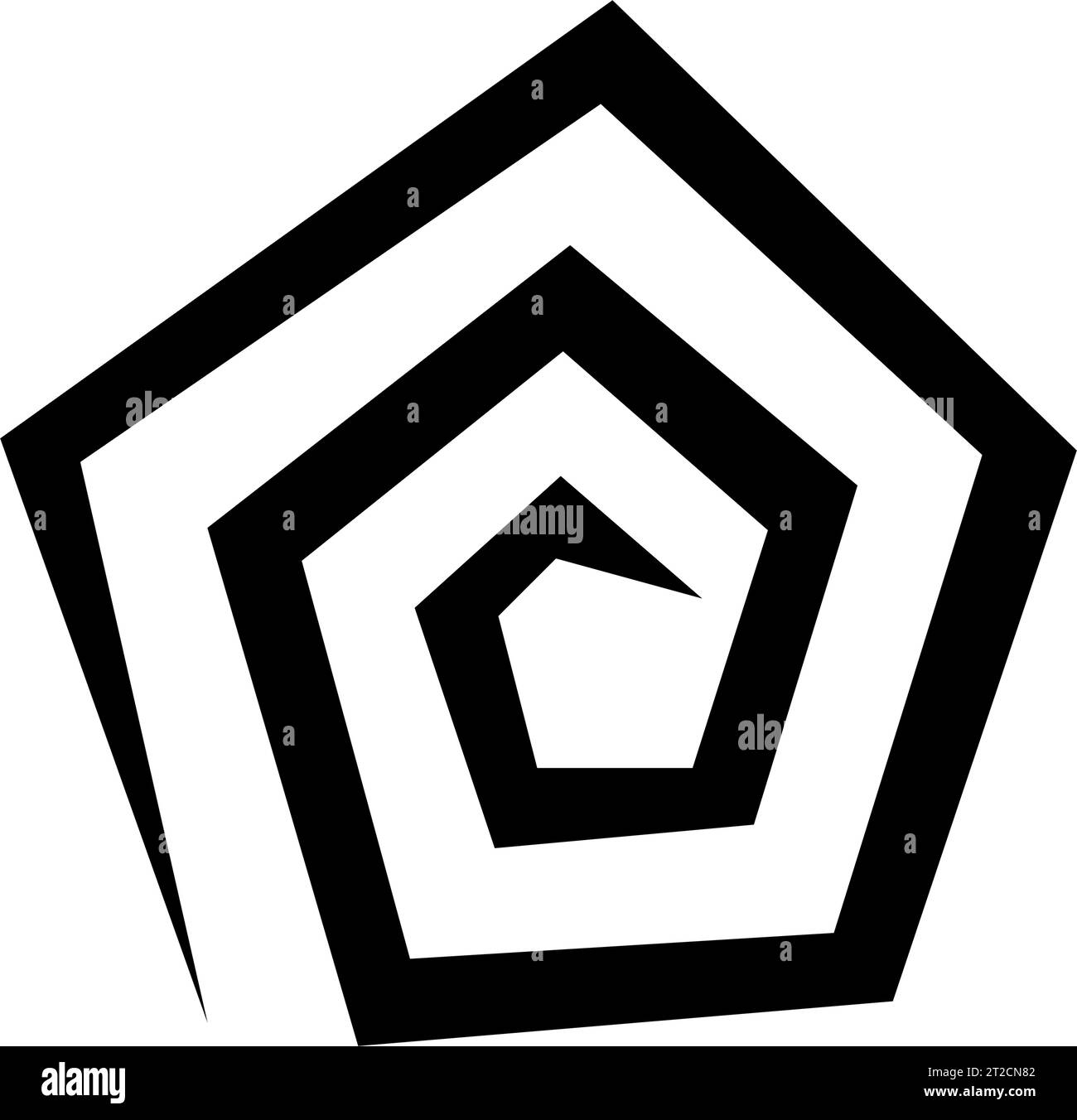 Pentagon logos hi-res stock photography and images - Alamy