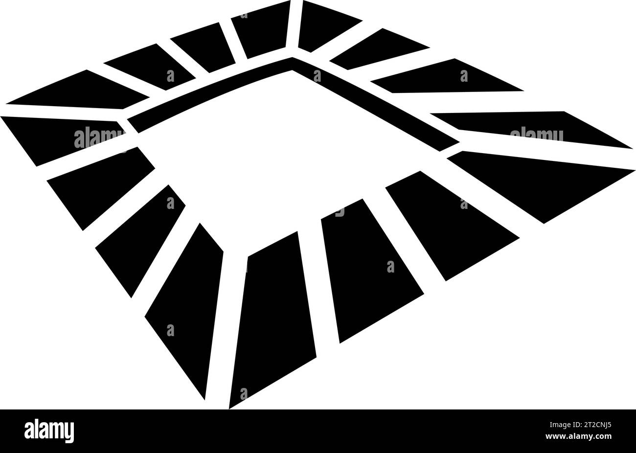 Square perspective logos hi-res stock photography and images - Alamy