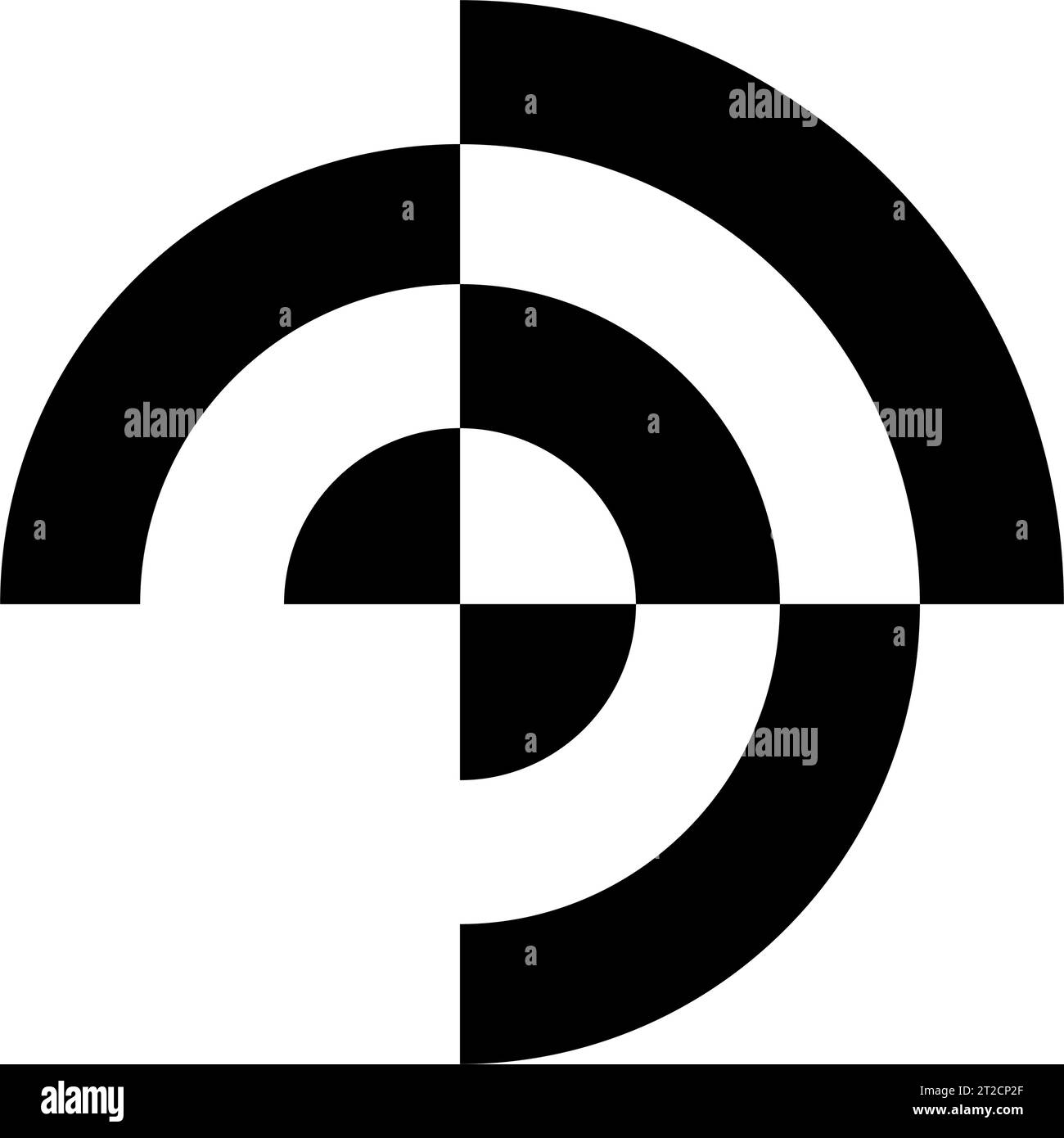 Target graphic vector Black and White Stock Photos & Images - Alamy