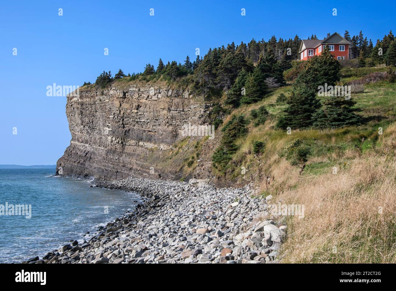 Lance Cove on Bell Island, Newfoundland & Labrador, Canada Stock Photo ...