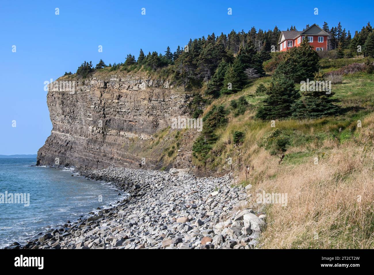 Lance Cove on Bell Island, Newfoundland & Labrador, Canada Stock Photo ...