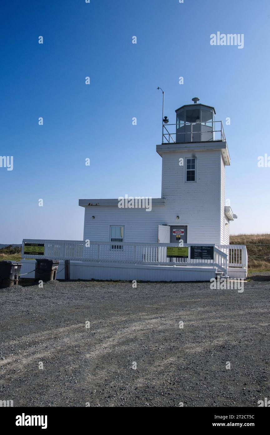 Bell Island heritage lighthouse in Newfoundland & Labrador, Canada ...
