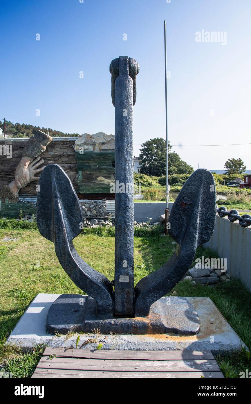Anchor from PLM 27 ore boat that sank during WWII at the Seaman's ...