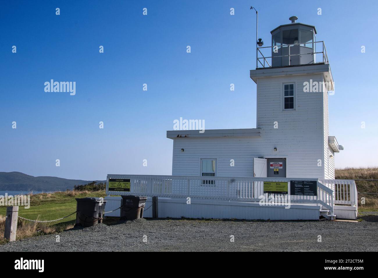 Bell Island heritage lighthouse in Newfoundland & Labrador, Canada ...