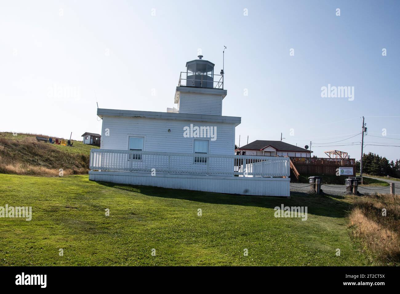 Bell Island heritage lighthouse in Newfoundland & Labrador, Canada ...