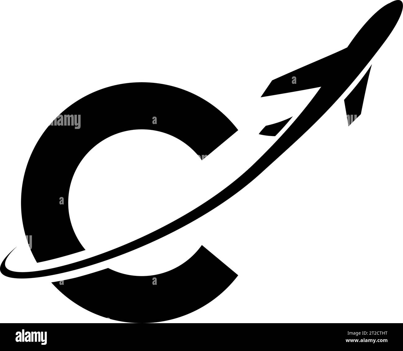 C fly logo Black and White Stock Photos & Images - Alamy