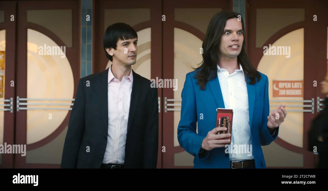 DICKS: THE MUSICAL, from left: Josh Sharp, Aaron Jackson, 2023. © A24 ...