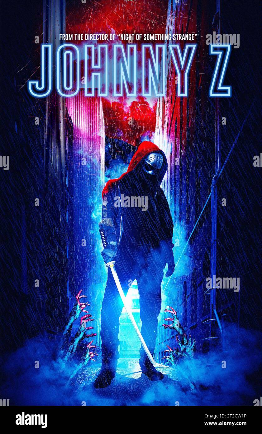 JOHNNY Z, poster, Michael Merchant, 2023. © Black Mandala / Courtesy ...