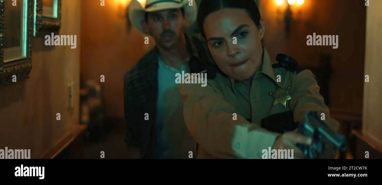 WOMAN IN THE MAZE, from left: Joey Heyworth, Missy Jane, 2023 ...