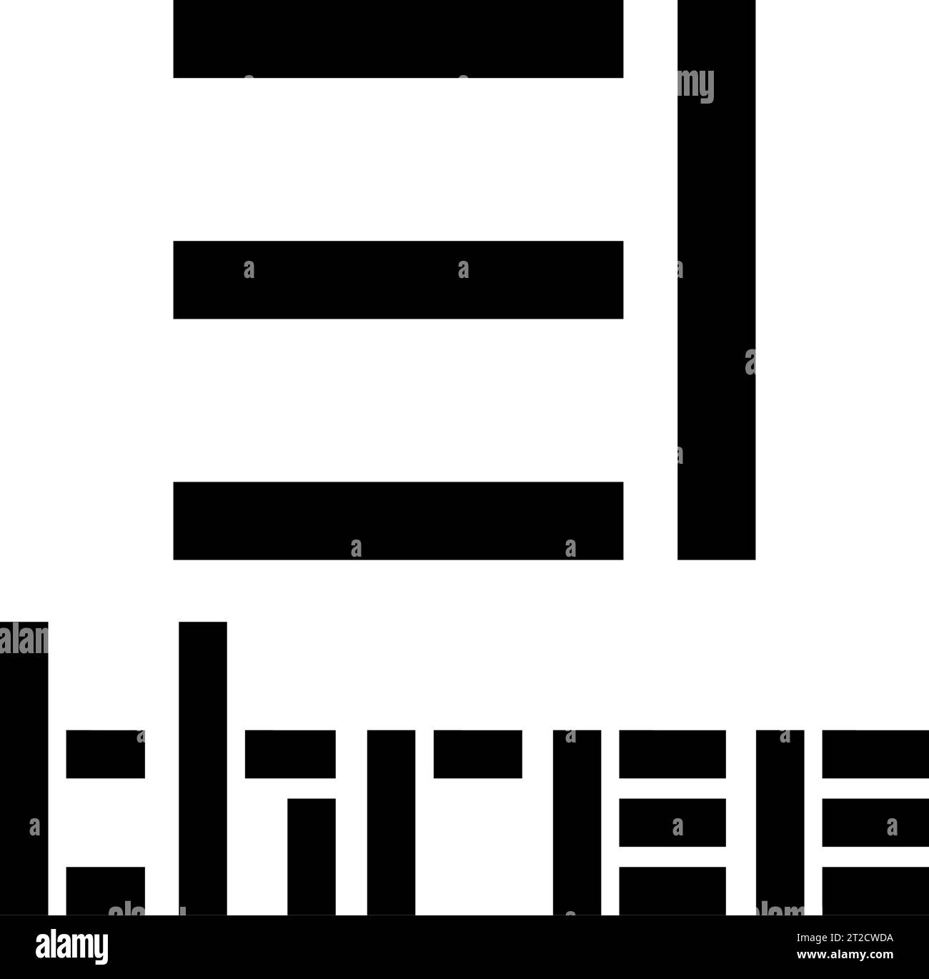 Black Symbol for Number 3 on a White Background - Icon 8 Stock Vector ...