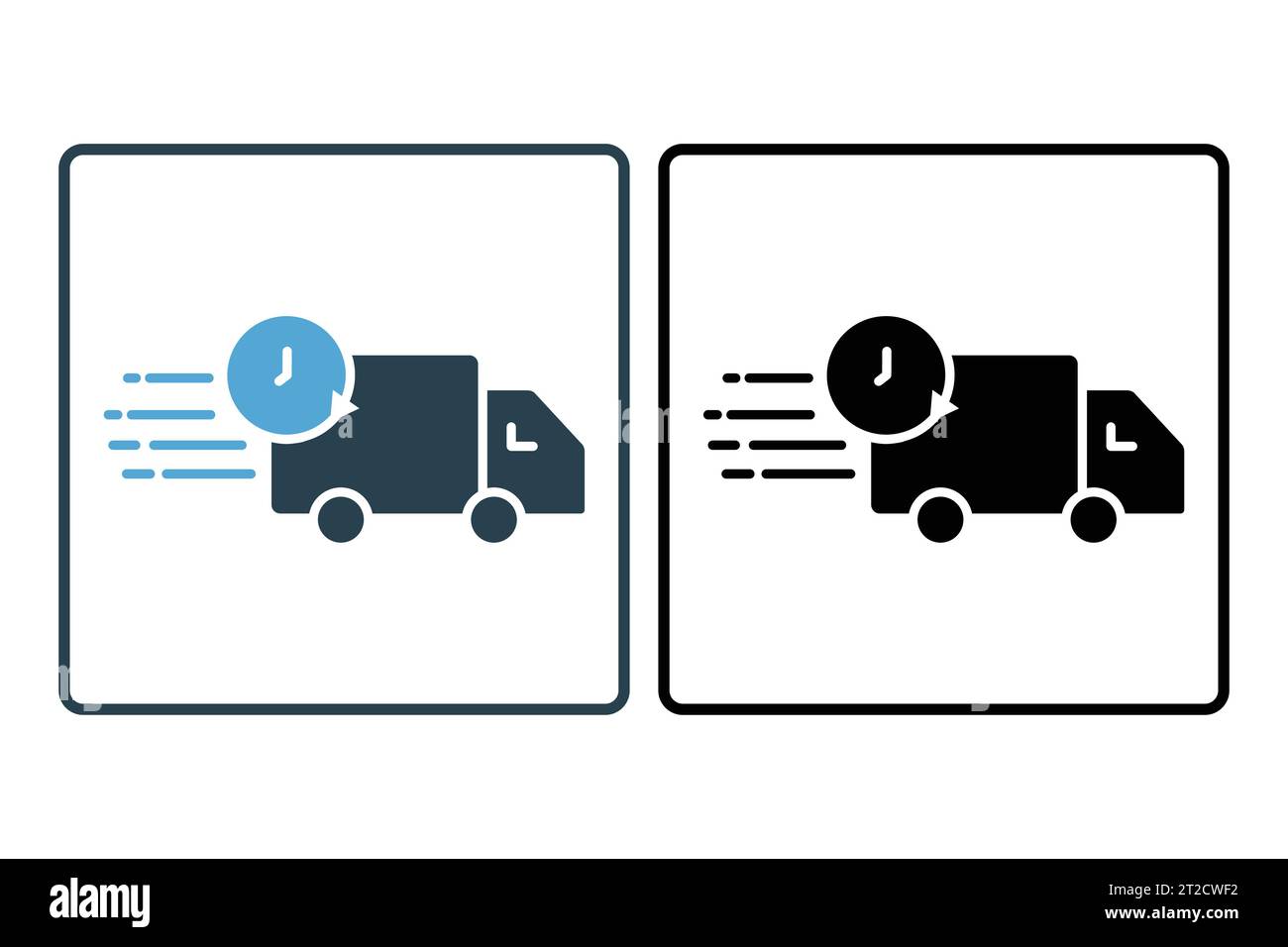 Swift package delivery icon hi-res stock photography and images - Alamy