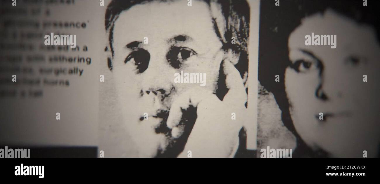 SATAN WANTS YOU, archival news piece, from left: Lawrence Pazder ...