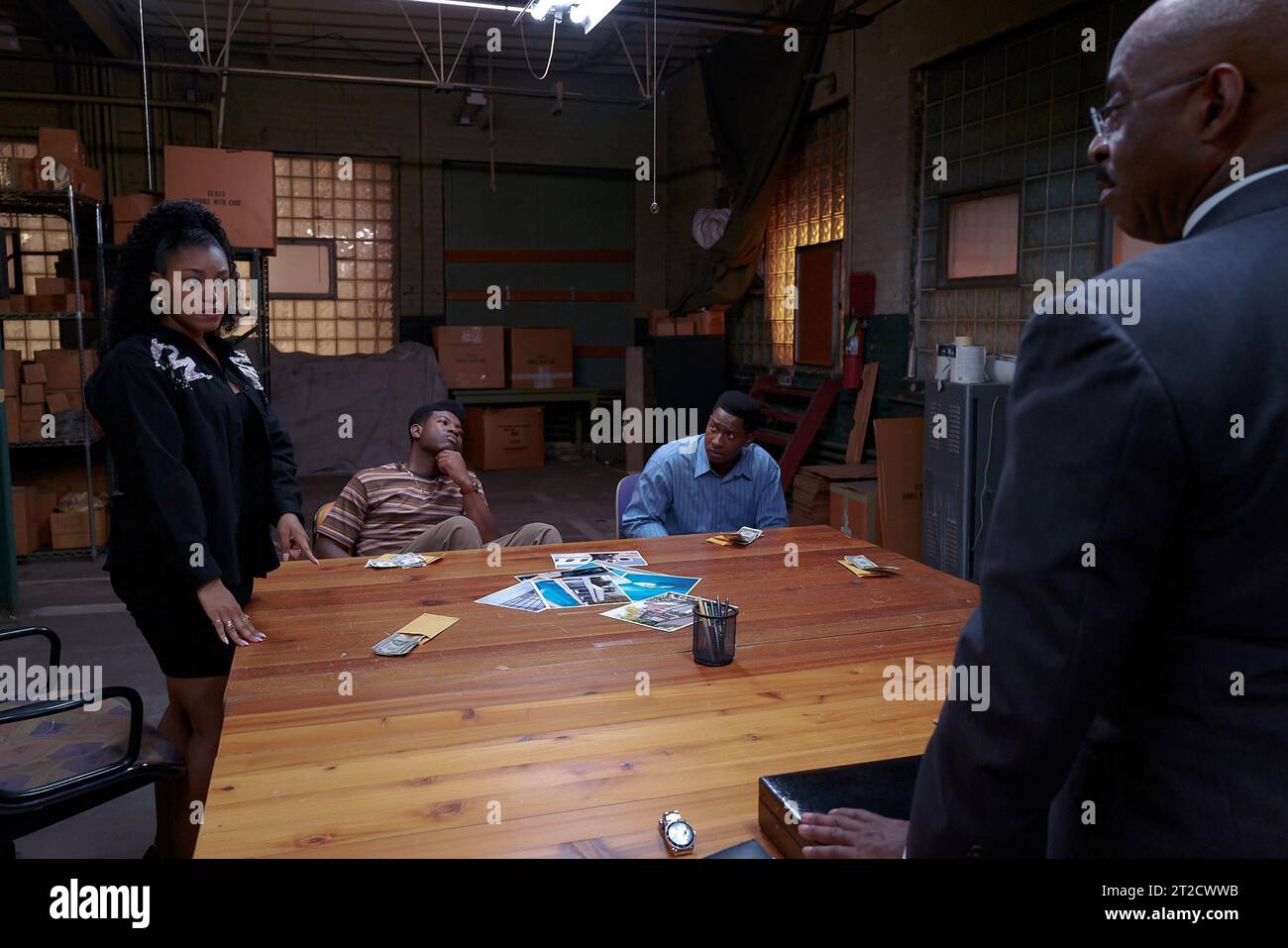 HEIST 88., from left: Precious Way, Bentley Green, Nican Robinson ...