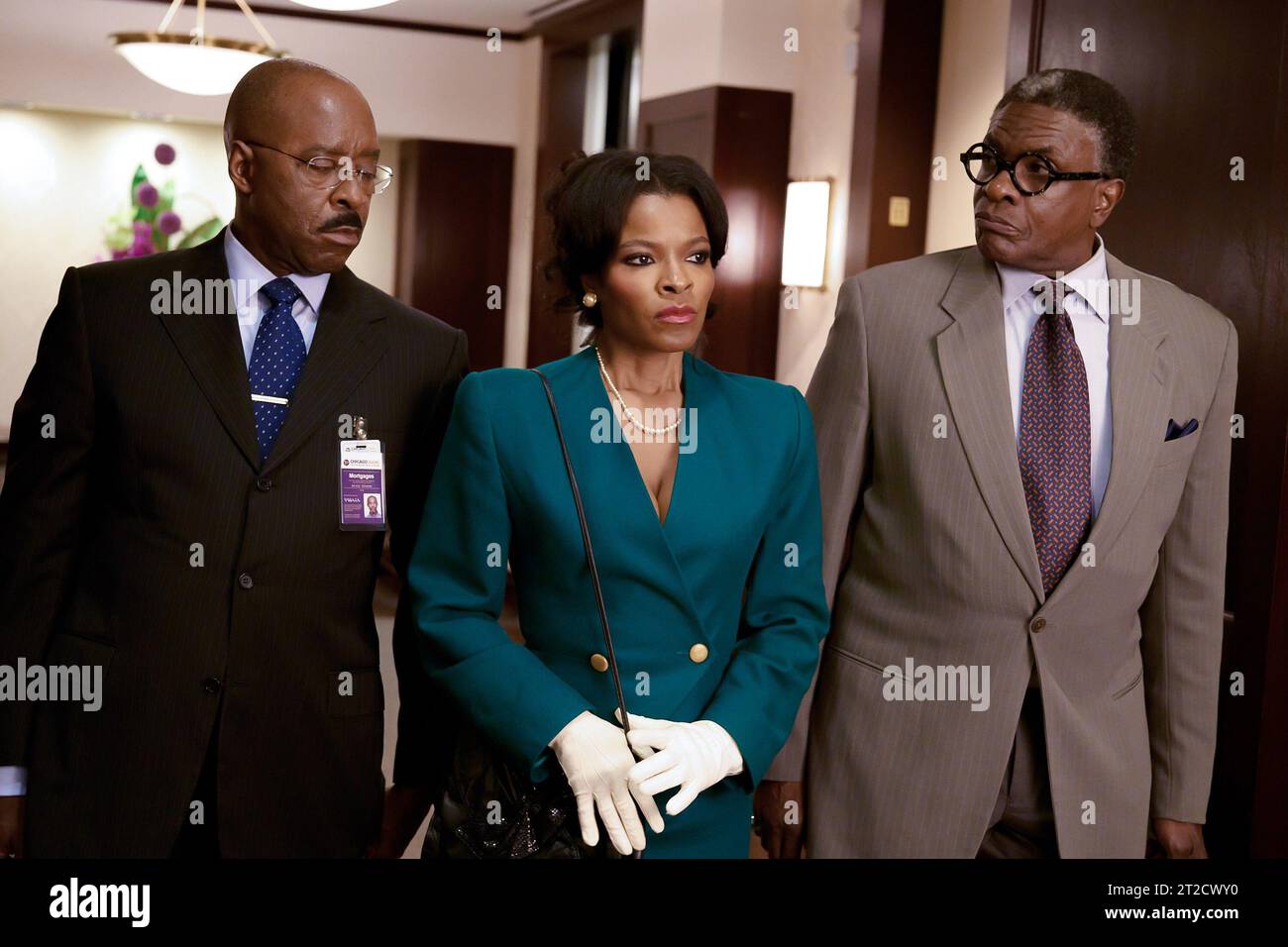 HEIST 88., from left: Courtney B. Vance, Keesha Sharp, Keith David, 2023. ph: Parrish Lewis ...
